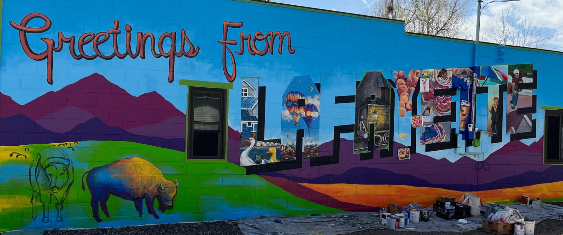 Four Artists, Nine Letters, and One Alleyway Converge in Lafayette’s ...